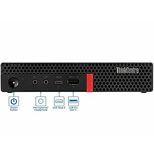 Lenovo ThinkCentre M920q Tiny Desktop,Intel 8-core i7-9700T Up to 4.3 GHz,32GB RAM,New 1TB NVME SSD,HDMI,DisplayPort,WiFi,Bluetooth,Wireless Keyboard Mouse,Windows 11 (Renewed)