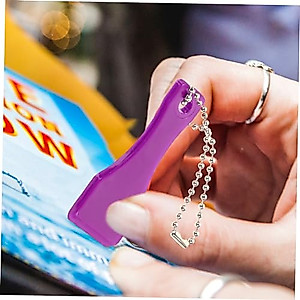 SEWOART 10pcs Spatula Tickets Tools Portable Card Scraper Tickets Scraper Scratch Tool Small Scratching Tools DIY Scraper Tools Scrapers Plastic