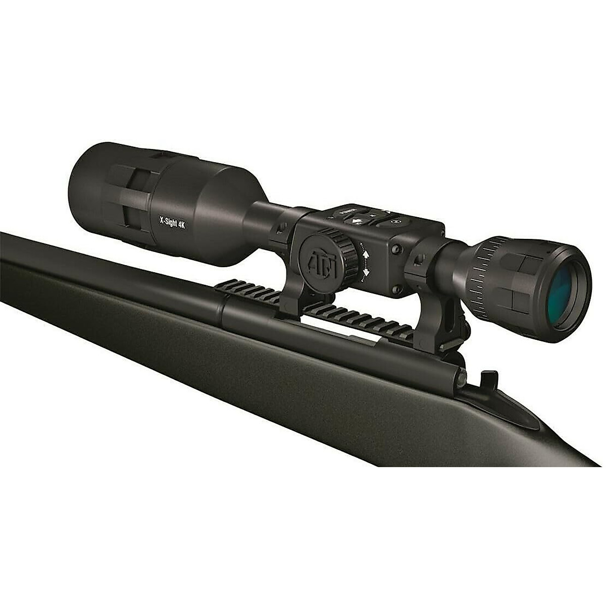 ATN X-Sight-4k Pro 3-14x Smart Day/Night Hunting Riflescope with Full HDVid Bundle with Weapon Kit (2 Items)