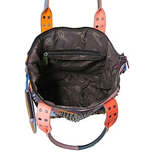 Amerileather QMetal Crossbones (Rainbow)