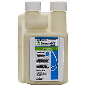 Syngenta 73654 Demand CS Insecticide, 8oz, Beige & advion 383920 4 Tubes and 4 Plungers Cockroach German Roach Pest Control Inse, Brown