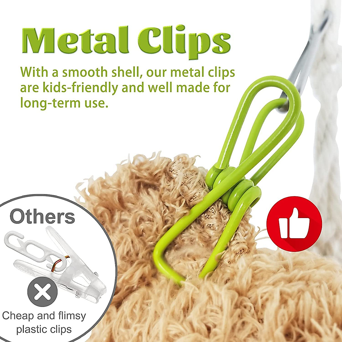 Stuffed Animal Net Hammock & Toy Chain, Toy Storage Hanging Organizer for Kids Bedroom, Playroom, Nursery Room, Corner Plush Toys Net Holder Boho Decor