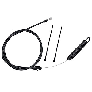 Gpartsden 532435111 435111 408714 Mower Deck Engagement Clutch Cable 532408714 197257 Replacement for Craftsman Husqvarna Poulan 532197257 Lawn Tractor