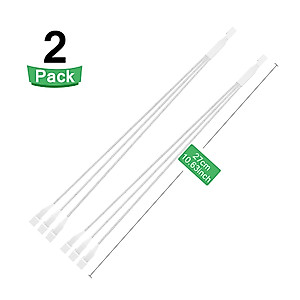 PANO-MOUNTS 2 Pack 1 to 3 Ways 4Pin PWM Fan Splitter Cable White Fan Power Extension Cable 4Pin Female to 3Pin 4Pin Male for PC Motherboard Computer Case Cooling Fans