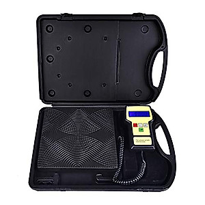 Aain® LX36575D A/C Refrigerant Scale HVAC Scale Charging Weight Scale Digital with Case for HVAC 220lbs