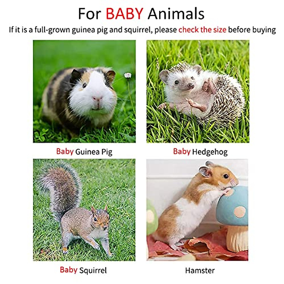 JWShang 4 Way Guinea Pig Tunnels and Tubes, Small Animals Activity Play Tunnel, Hedgehog Hideout Hideaway for Small Pets, Dwarf Hamster, Baby Guinea Pig, Mice, Gerbil Rat