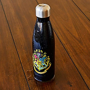 Paladone AMZ7490HP Hogwarts Metal Water Bottle-Officially Licensed Harry Potter Merchandise, Aluminium