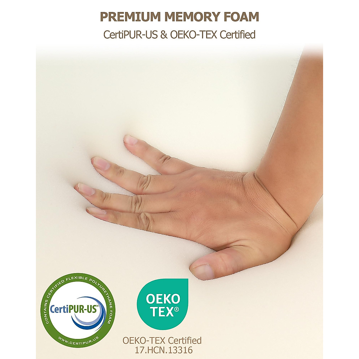 Zenzy Five Folding Sofa Bed, [Higher Backrests] [Luxury Corduroy] 6" Foldable Memory Foam Sleeper Chair, Floor Couch Foldable Mattress for Living Room/Dorm/Guest Room/Apartment, 75"x38"x6" Twin Size