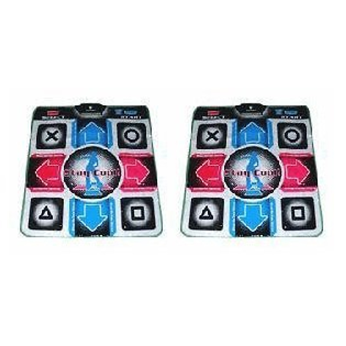 Two Dance Dance Revolution Dance Pads for PS2