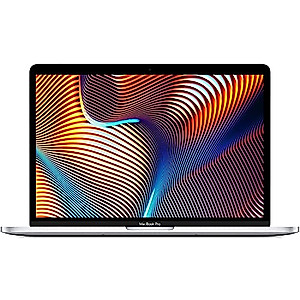 Mid 2019 Apple MacBook Pro Touch Bar with 1.4 GHz Quad Core i5 (13 inches, 16GB RAM, 256GB SSD) Silver (Renewed)