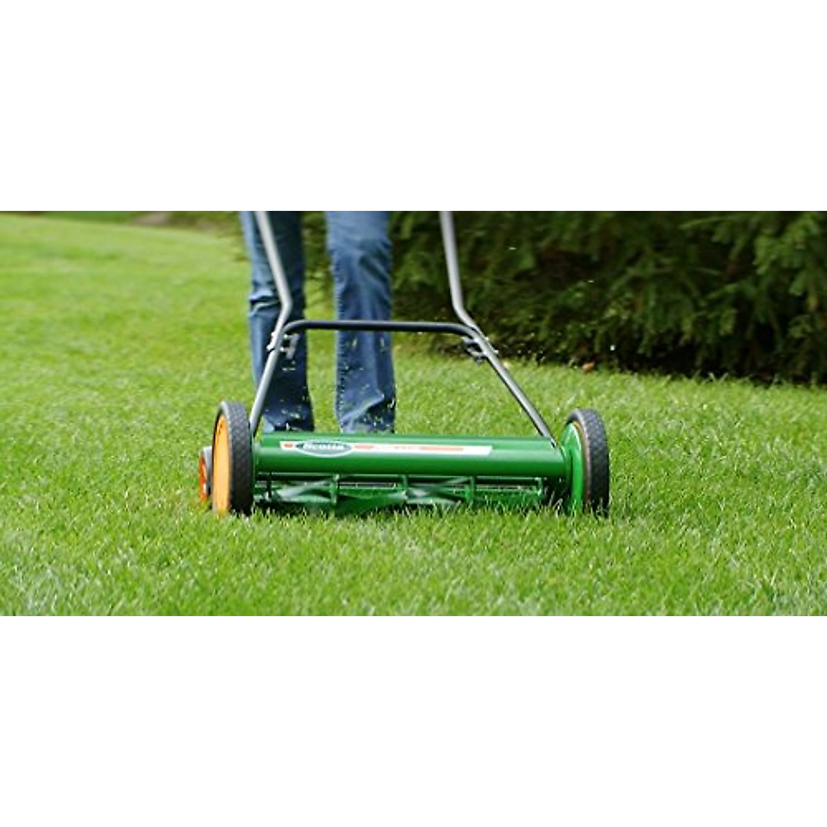 Scotts Outdoor Power Tools 2000-20S 20-Inch 5-Blade Classic Push Reel Lawn Mower, Green