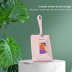 Carpet Debris Brush Double-Roller Sofa Sweeper Handheld Dusting Cleaner double-roller cleaning brush