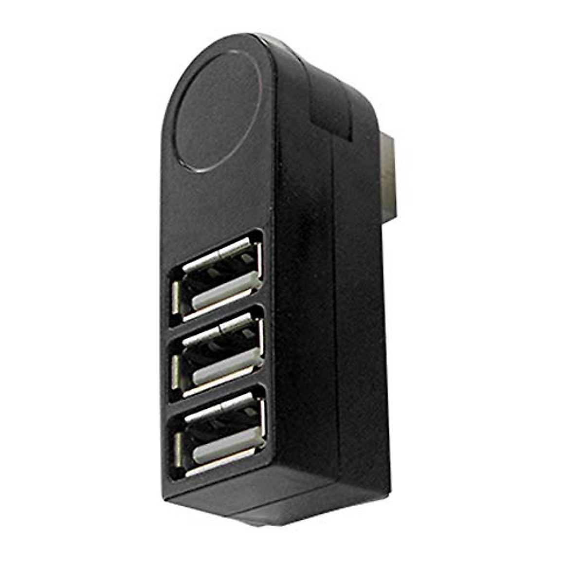 Lysee HDMI Cables - Portable 270 Degree Rotatable High Speed 3 Ports USB HUB 2.0 USB Splitter Adapter for Notebook Tablet Computer PC Peripherals - (Length: as pic)