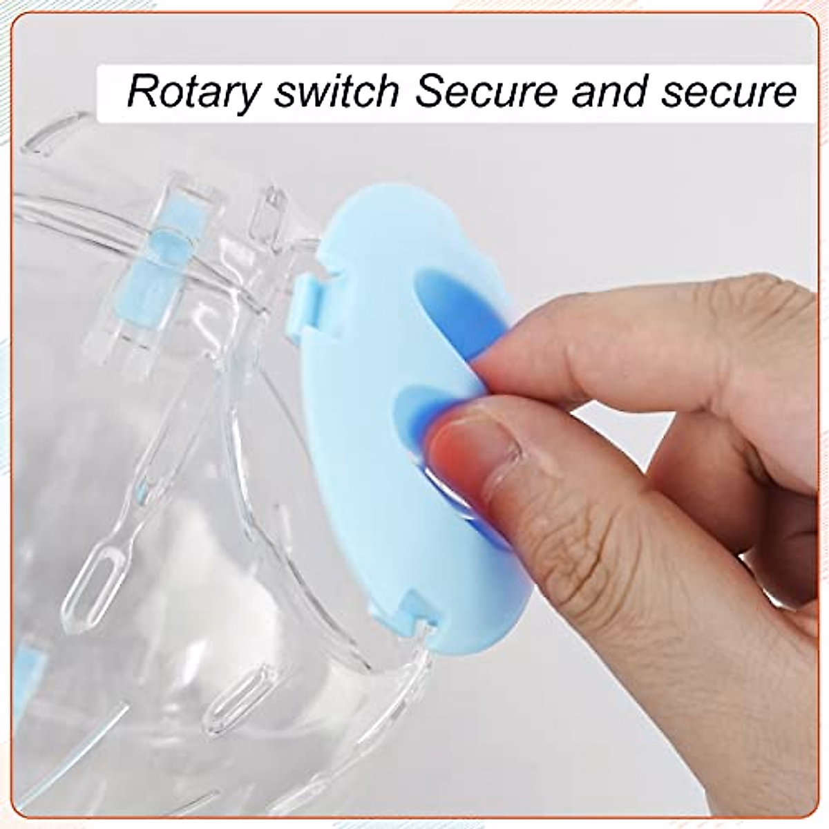 Andiker Hamster Ball, 5.52in Transparent Hamster Running Ball with Breathable Holes Easy to Install Hamster Exercise Ball for Small Animals to Keep Fit or Do More Sports Hamster Wheels