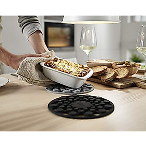 Joseph Joseph Spot-On Set of 2 Silicone Trivets, One Size, Gray