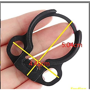 Sling Swivel Mount Clamp-On Design Quick Detach/Release Tube Attachment