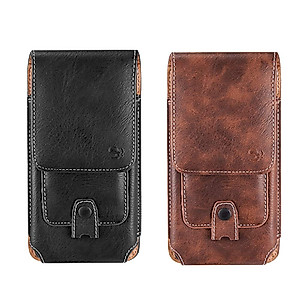 Smartphone Belt Holster Bag for iPhone 16 Pro, 16 Plus, 15 Plus, 16, 15 Pro Max, 15, 14 Pro, 14 Plus, 14 Pro Max, 13 Pro Max