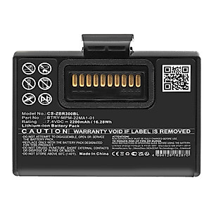 Henhaoro BTRY-MPM-22MA1-01 P1083277 P1083277-002 Batteries for Zebra