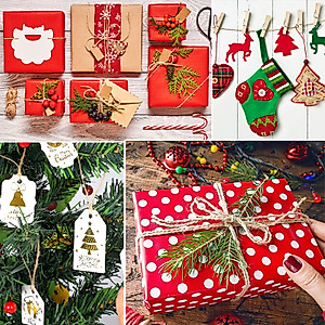 984 FT Natural Jute Twine, Twine String, 3ply Thin Ribbon Hemp Twine, Twine for Gardening Plant Gift Wrapping Art Wedding Decoration Packing String Bulk (3 Roll)