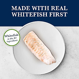 Blue Buffalo Natural Veterinary Diet GI Gastrointestinal Support Low Fat Dry Dog Food, Veterinarian Prescription Required, Whitefish, 6-lb. Bag