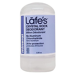 Lafe's Natural Deodorant | Unscented Crystal Mineral Rock Natural Deodorant | 2.25 Ounce (Pack of 1)