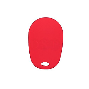 SEGADEN Silicone Cover Protector Case Holder Skin Jacket Compatible with TOYOTA 3 Button Remote Key Fob CV2409 Red