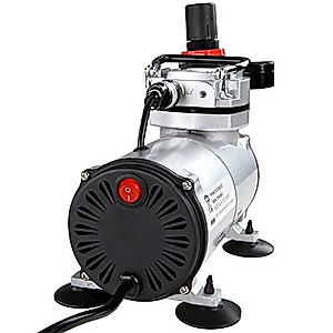 TIMBERTECH Airbrush Kit with Compressor, Multi-Purpose Airbrush Compressor Set, Dual Action Gravity Feed Airbrush with Air Hose for Hobby, Body Tattoo, Model Painting, Automotive Graphic, Make-up