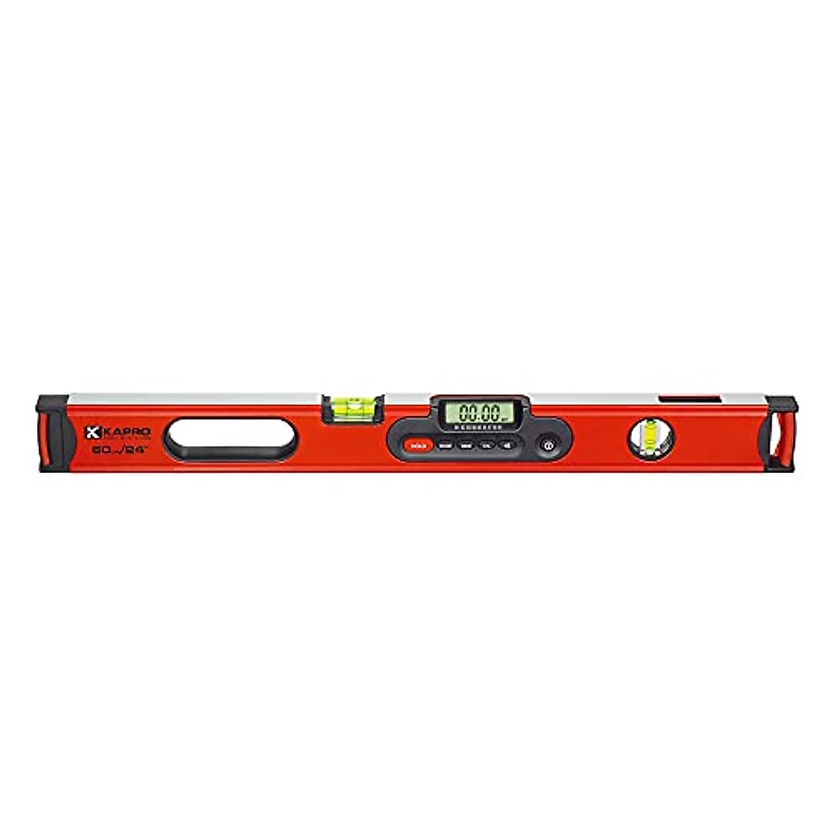 Kapro - 985D Digiman Magnetic Digital Level - 48-Inch - For Leveling and Measuring - Features Plumb Site, Ergonomic Handle, and Carrying Case