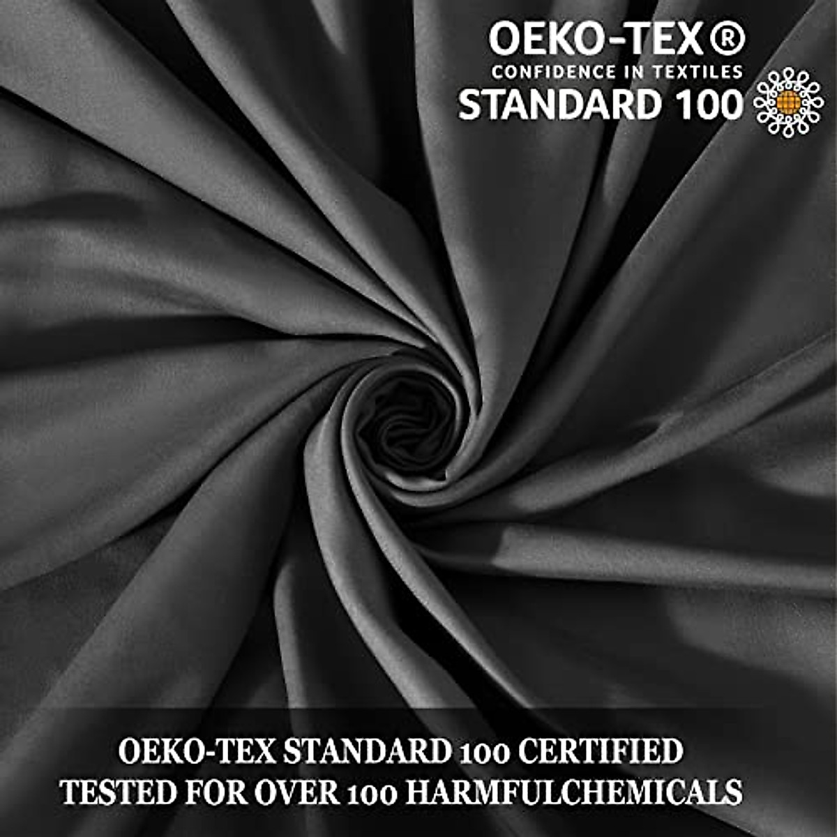 Whitney Home Textile Full Size Sheet Set - Rayon Derived from Bamboo, Luxury Cooling Bed Sheets, 16" Extra Deep Pocket, Soft & Breathable Hotel Bedding Sheets and Pillowcases Sets