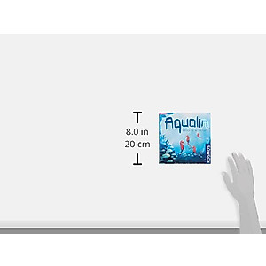Thames & Kosmos Aqualin | Beautiful 2 Player Strategy Board Game | Kosmos Games | Ages 8 and Up | Quality Plastic Tiles | Beautiful Artwork