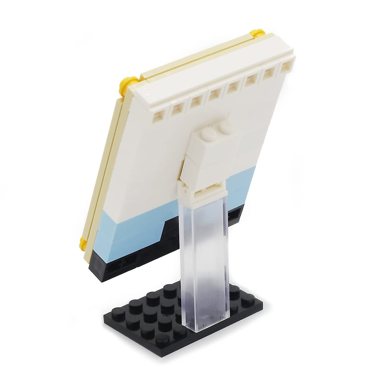 MIKEMENG 93pcs The Son of Man MOC Building Blocks Set World Famous Art Paintings Blocks Toys Educational Classic Toy Bricks STEM Gift Toys for Kids Boys Girls