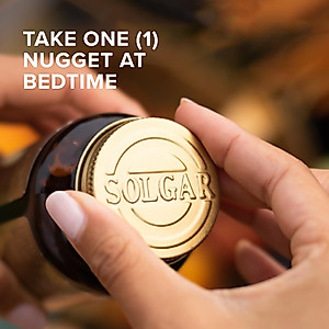 Solgar Melatonin 3 mg - 120 Nuggets - Helps Promote Relaxation & Rest - Non-GMO, Vegan, Gluten Free, Dairy Free, Kosher - 120 Servings