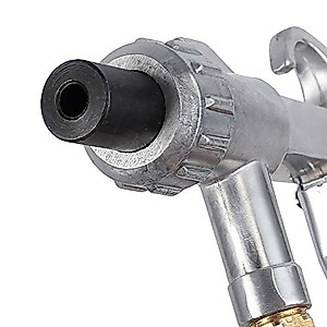 Tanice Sand Blasting Gun Sandblaster with 4pcs Ceramic Nozzles Extra Iron Nozzle Tip Set