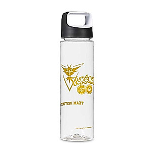 Pokémon Center: Pokémon Go Team Instinct Water Bottle, 27 oz