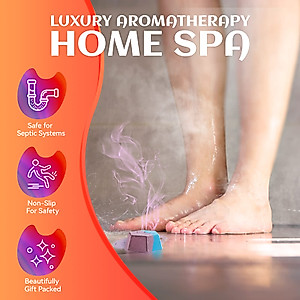 Shower Steamers, Aofmee Shower Bombs 8 PCS Shower Steamer Aromatherapy, Shower Tablets with Essential Oil, Shower Fizzies Bath Bombs, Valentines Birthday Mothers Day Christmas Gifts for Women Mom Wife