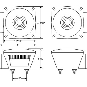 Optronics TL5RK Submersible Combination Tail Light Kit