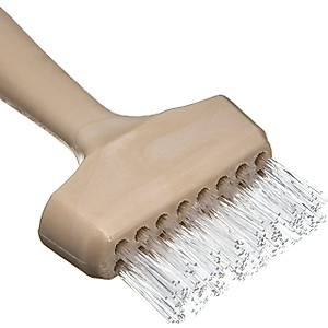 Carlisle FoodService Products 4011400 Wide Waffle Iron Brush, 7", Teflon