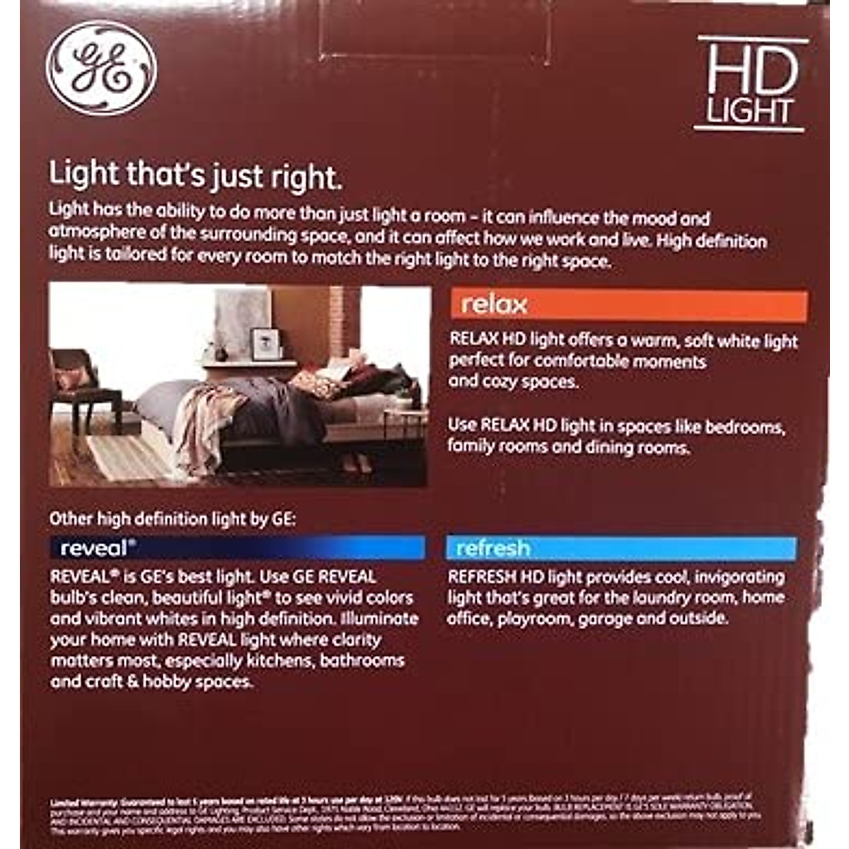 GE Relax 6-Pack 65 W Equivalent Dimmable Soft White Br30 LED Light Fixture Light Bulb 3X Life