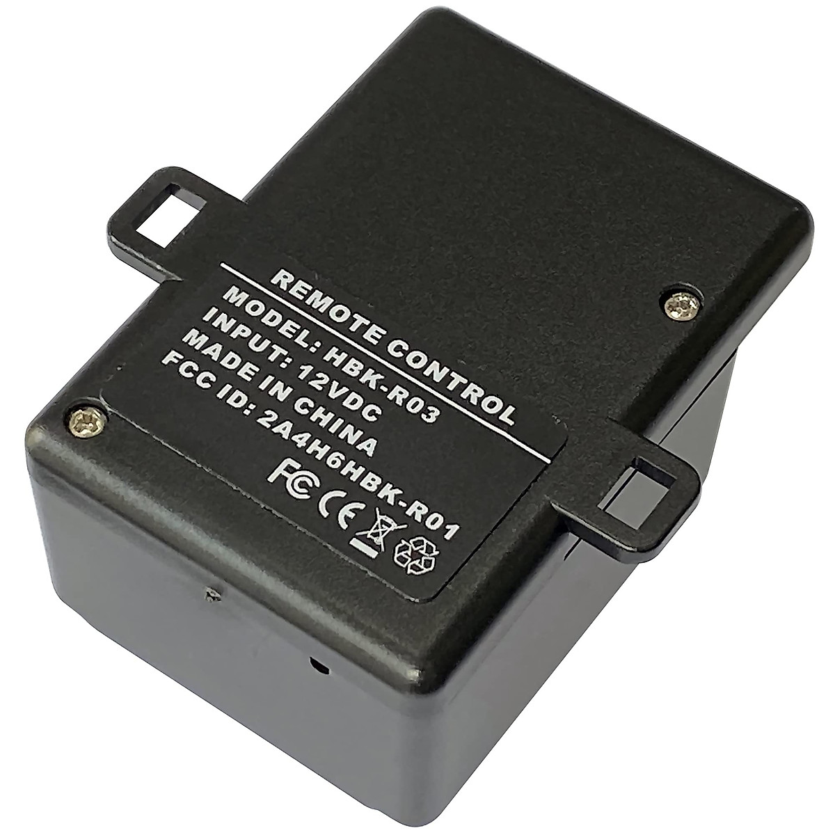 UHPPOTE 433MHz 1-Channel RF Wireless Remote Control Switch Input Voltage 12VDC for Garage Door Openers, Electirc Lock, LED Lights, etc.