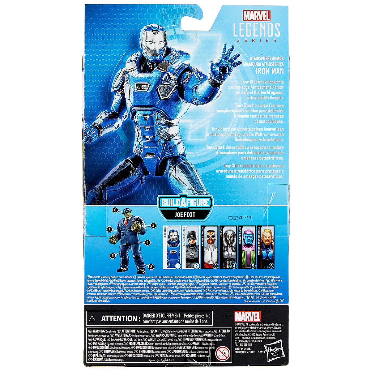 Avengers Hasbro Marvel Legends Series Gamerverse 6-inch Collectible Atmosphere Iron Man Action Figure Toy, Ages 4 and Up