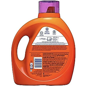 Tide Plus Febreze Freshness He Turbo Clean Laundry Detergent Liquid Soap, Spring & Renewal, 115 Fl Oz, 74 Loads