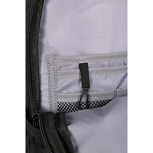 Mountain Warehouse Peregrine 30L Backpack - Travel Rucksack Black