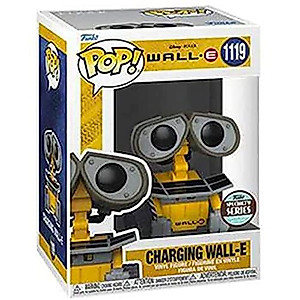 Funko Charging Wall-E Specialty Series Pop Protector Bundle – Disney Charging Wall-E Specialty Series Pop Figurine 3.75 Inch with Clear Plastic Pop Protector Case
