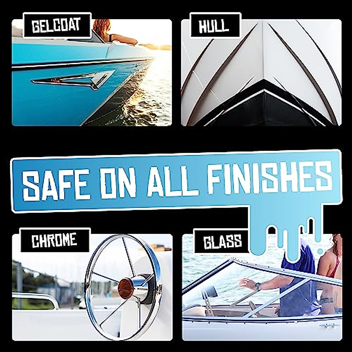 Boat Juice Extreme Boat Cleaner - Boat Water Spot Remover & Boat Hull Cleaner 32oz