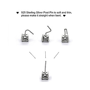 Minimalist Round Ocean Wave Tiny Stud Earrings for Women Men Sterling Silver Simple Small Studs Tragus Post Hypoallergenic Holiday Sea Beach Jewelry Gifts for Surfer Lover (Silver)