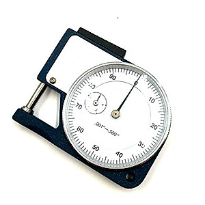 HFS (R) Thickness GAGE DIAL Micrometer Caliper Scope Sheet Paper (0.5"x0.001" Mechanical)