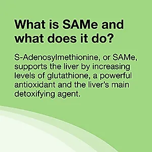 Nutramax Denosyl Liver and Brain Health Supplement for Large Dogs, With S-Adenosylmethionine (SAMe), 30 Tablets