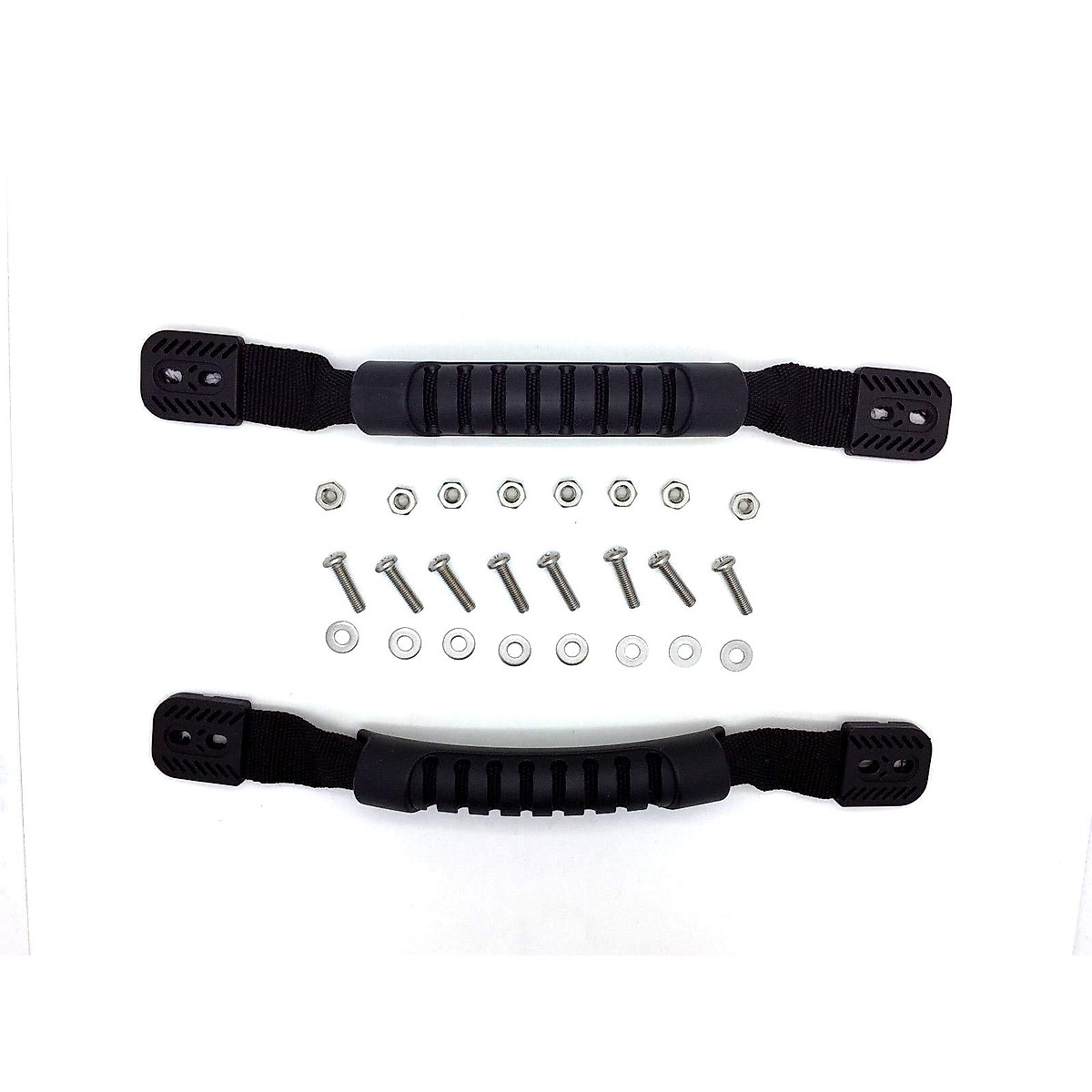 Pactrade Marine Durable Rubber Handles for Kayak, Canoe Or Luggage Set of 2 with Hardware