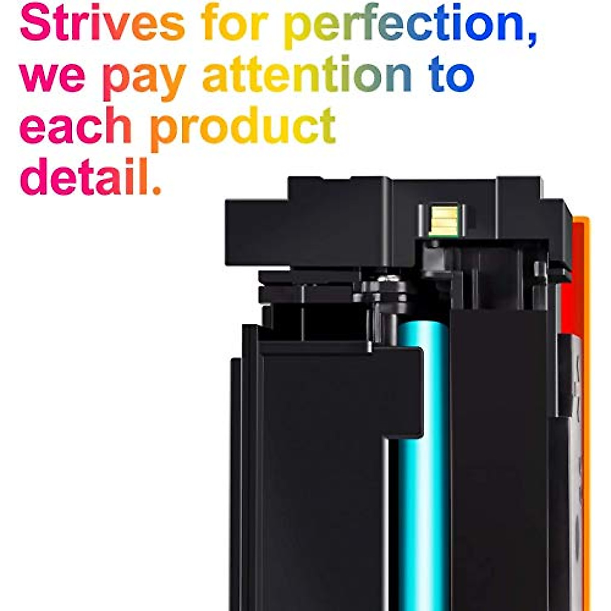 Uniwork Compatible Toner Cartridge Replacement for Canon 045 045H Cartridge 045 CRG-045H for Color imageCLASS MF634Cdw MF632Cdw LBP612Cdw MF632 MF634 Laser Printer Toner Ink, 4 Pack