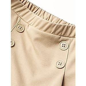 The Children's Place baby girls And Toddler Button Skort, Sandy 2 Pack, 5T US
